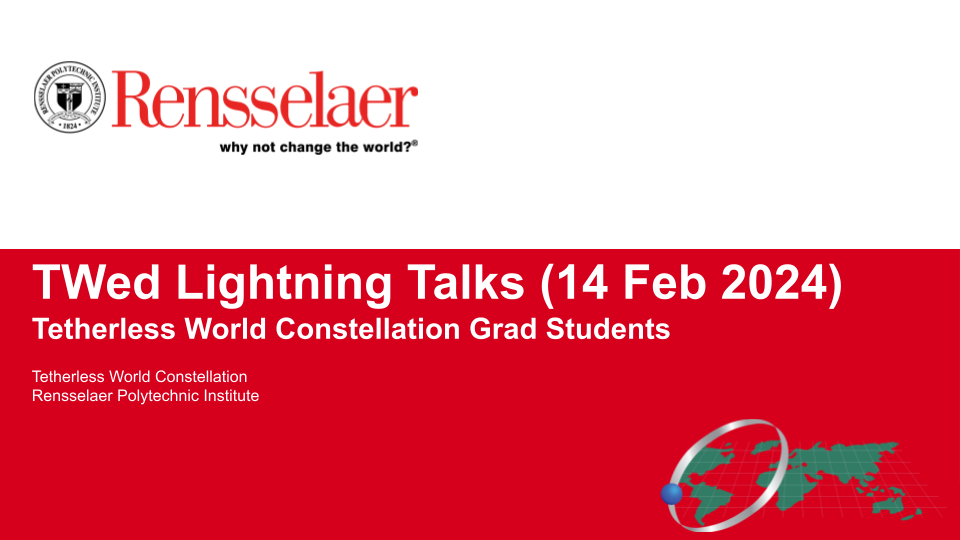 TWed Lightning Talks: Spring 2024 | Tetherless World Constellation